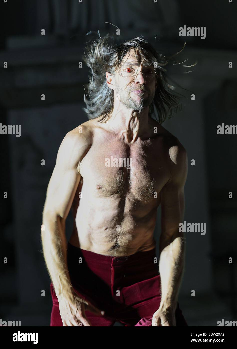 Salzburg, Austria. 15th July, 2025. The photo rehearsal for the play ...