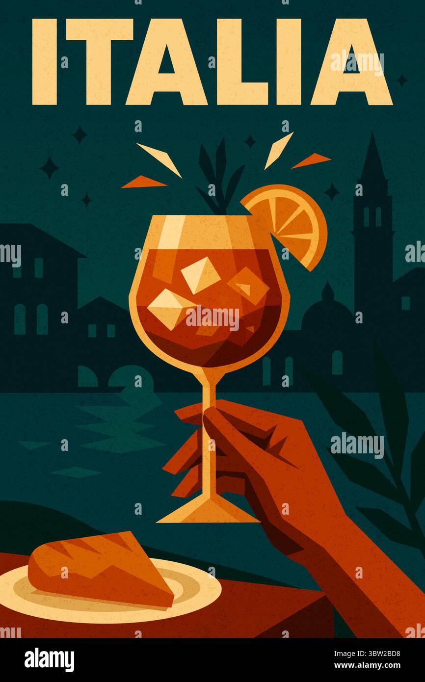 Italian atmosphere Stock Vector Images - Alamy