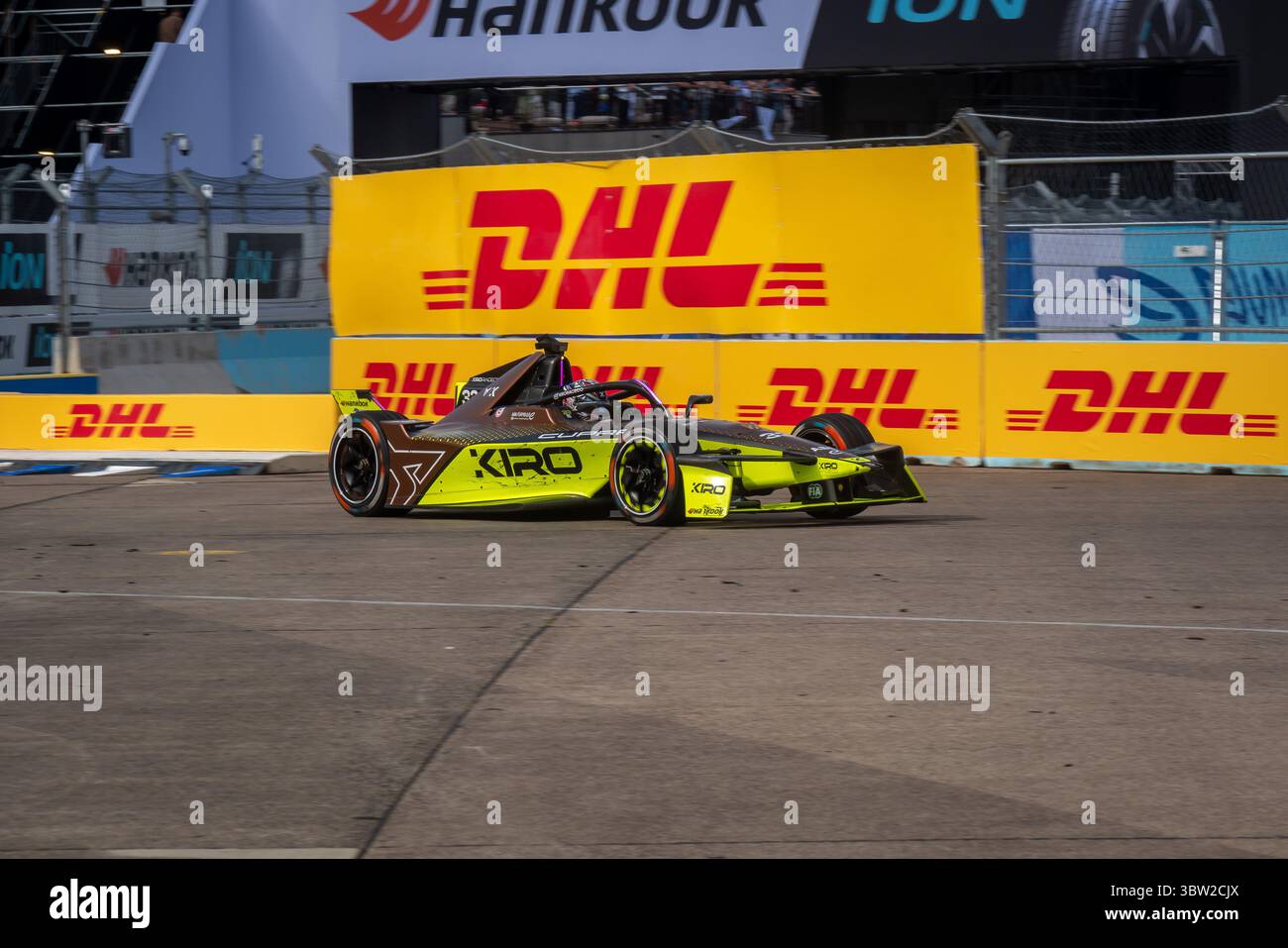Formula E, Germany, Berlin, July 2025. Dan Ticktum (#33), Cupra Kiro ...