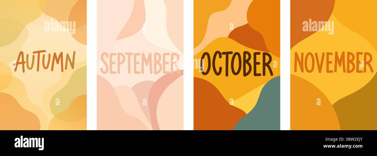 Month of september Stock Vector Images - Alamy