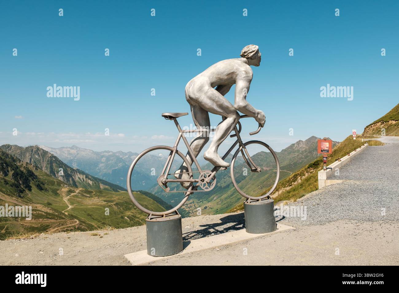 Col de Tourmalet, Haute-Pyrenees, France - 2nd July 2025: The Giant of ...