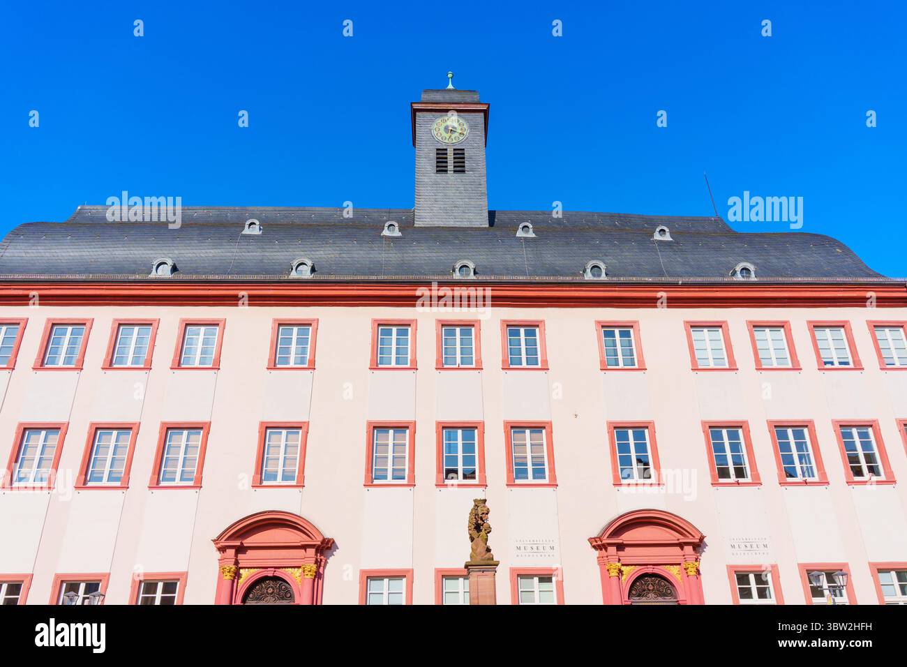 Heidelberg, Germany - June 21, 2025: Facade of a museum building in ...