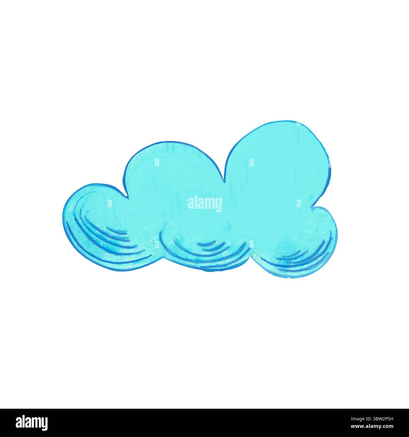 Cumulus in blue Cut Out Stock Images & Pictures - Alamy
