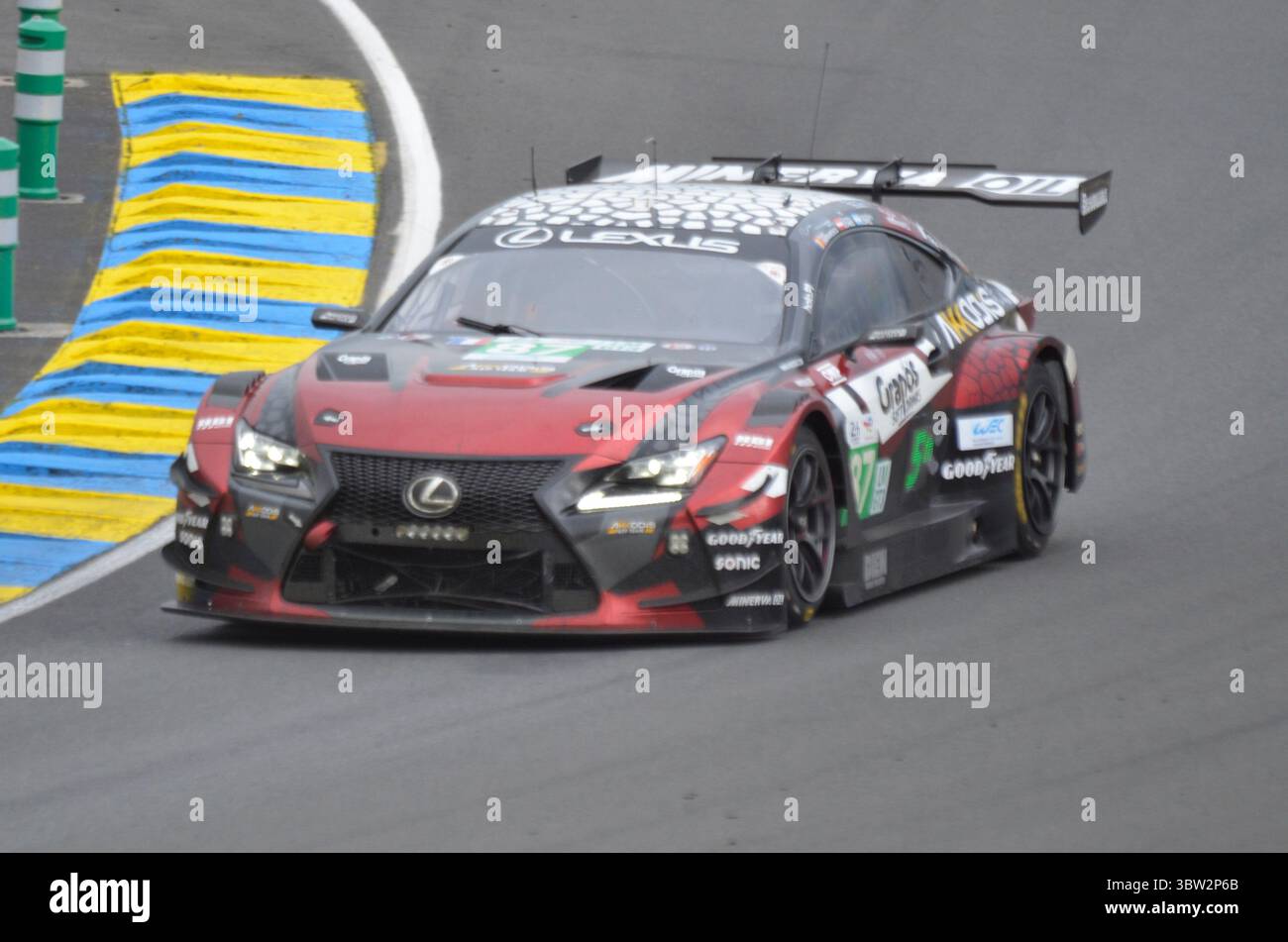 Akkodis ASP Team's Lexus RCF GT3 #87 driven by Jose Maria Lopez ...