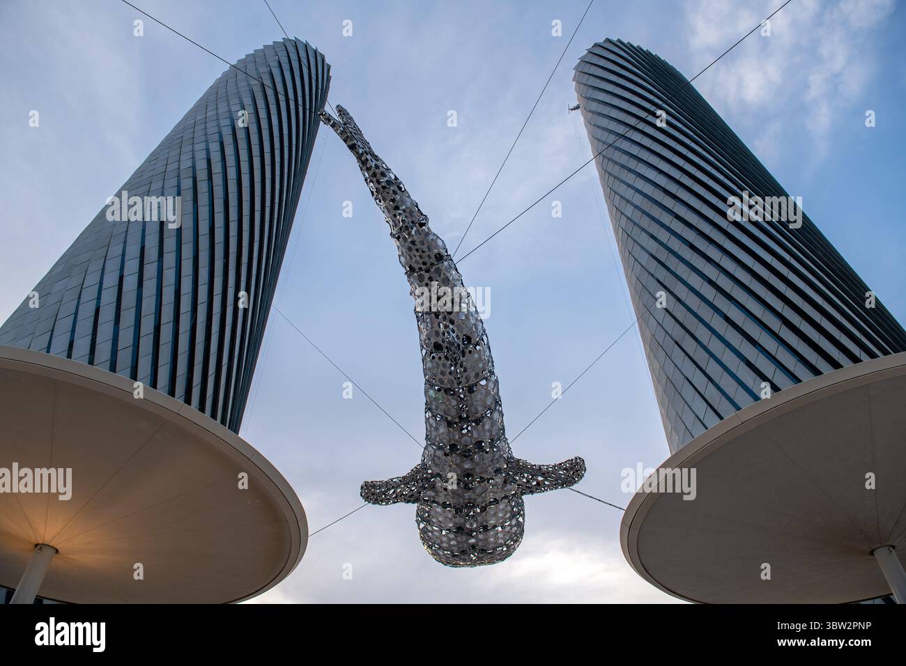 Lusail Plaza 4 tower. Al Saad Tower Lusail boulevard newly develop city ...