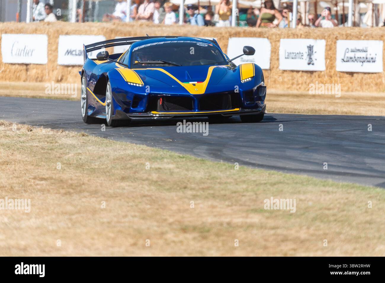 LaFerrari, 2016 Ferrari FXX-K hybrid sports car driving up the ...