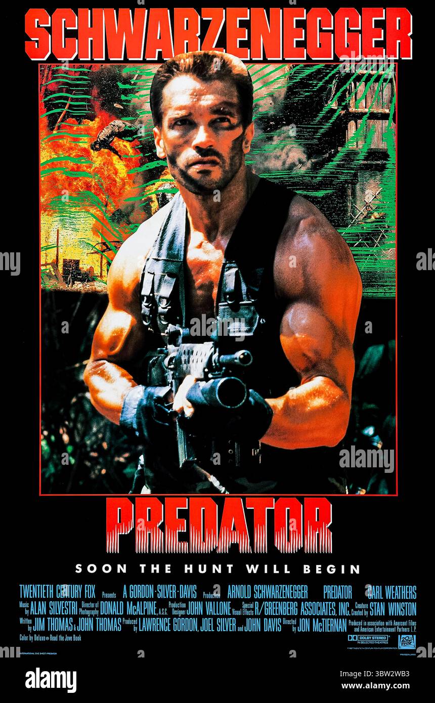 Predator movie hi-res stock photography and images - Alamy