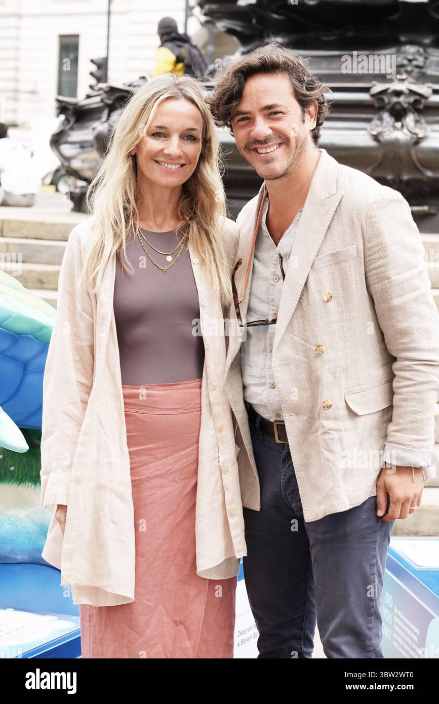 Jack Savoretti and Jemma Powell, during a photocall for the launch of ...