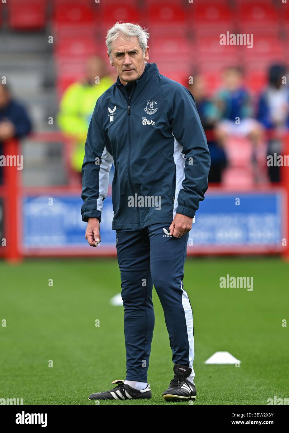 Everton Assistant Manager Alan Irvine during the pre-season friendly ...