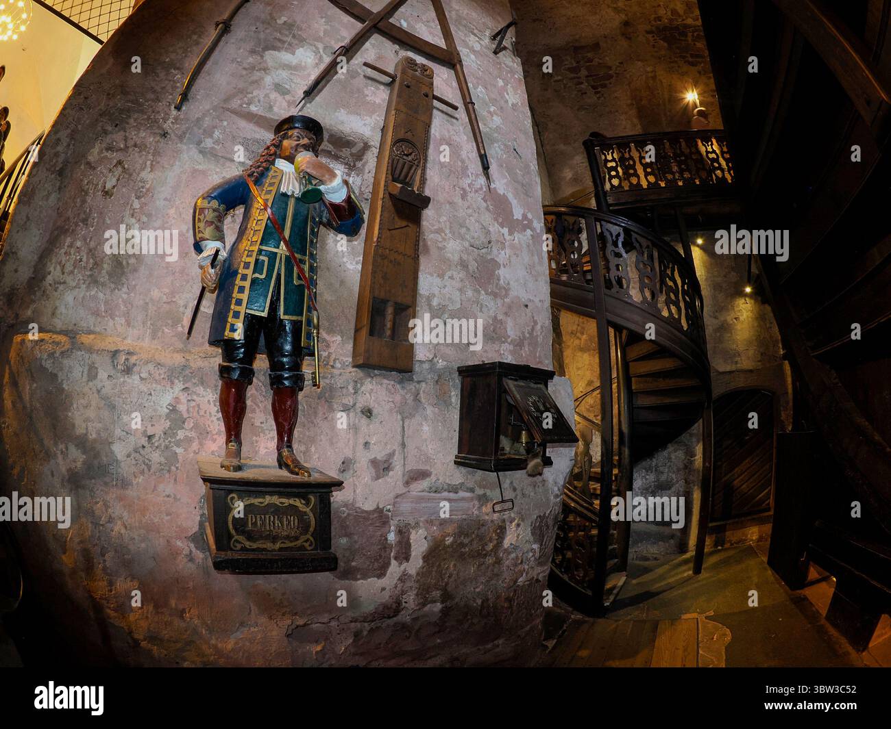 HEIDELBERG, GERMANY - MAY 25 2025 - The biggest world wine barrel ...