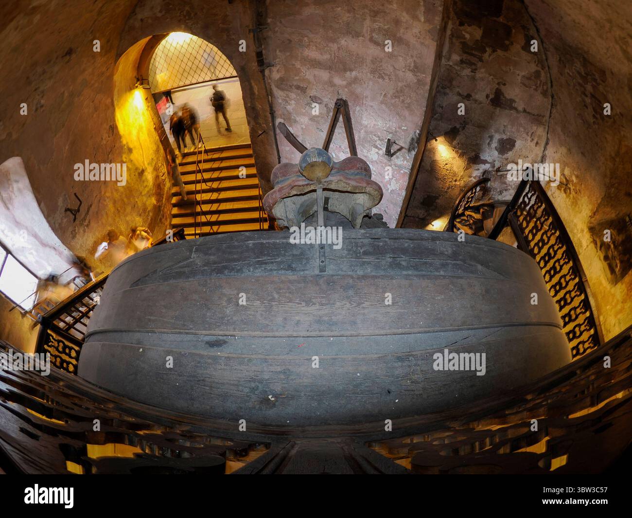 HEIDELBERG, GERMANY - MAY 25 2025 - The biggest world wine barrel ...