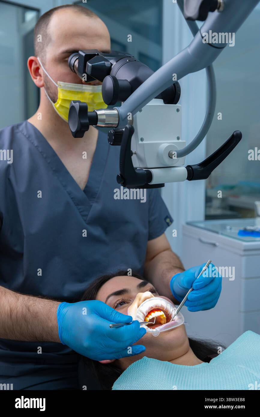 Comprehensive dental examination utilizing hi-res stock photography and ...