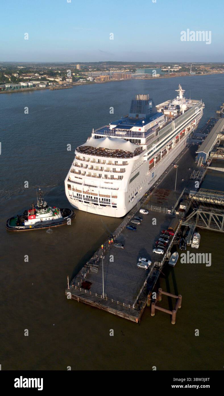 The Norwegian Sky, a Sun-class cruise ship built in 1999, is operated ...