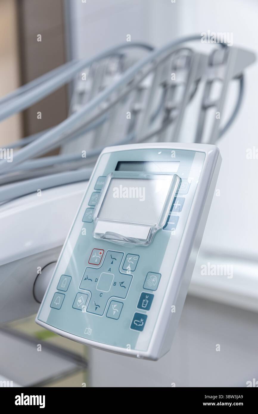 Modern Dental Equipment Control Panel with Various Functions for ...