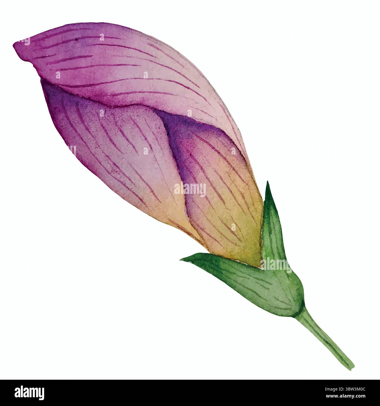 Vector flowers pattern golden Cut Out Stock Images & Pictures - Alamy