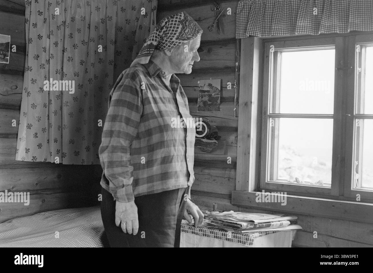 Log store with roof Black and White Stock Photos & Images - Alamy