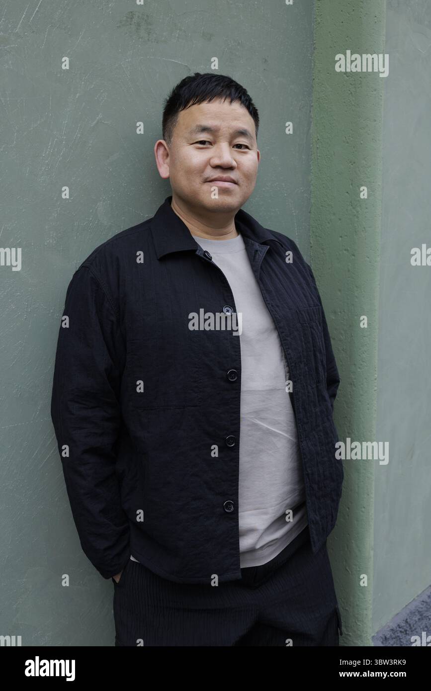 Milan, Italy, May 19, 2025. Korean writer and screenwriter Kim Ho-Yeon ...