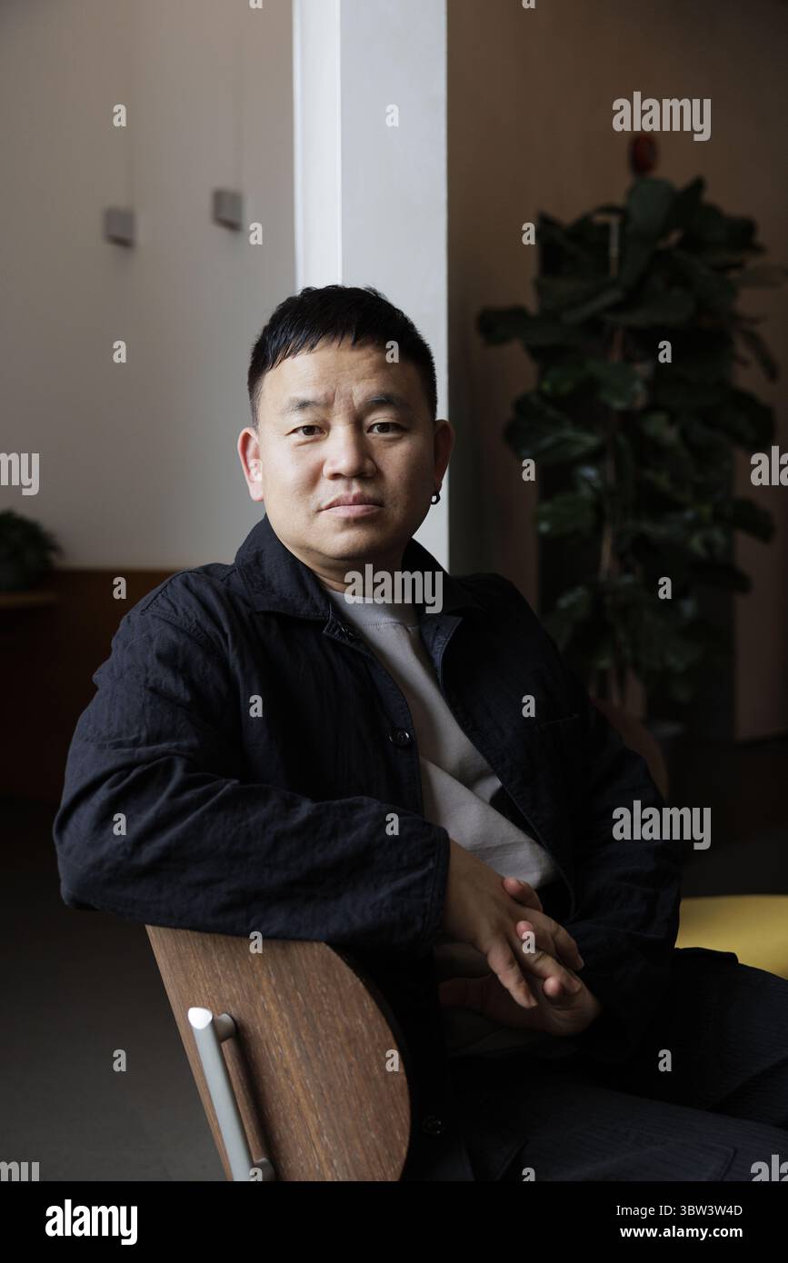 Milan, Italy, May 19, 2025. Korean writer and screenwriter Kim Ho-Yeon ...