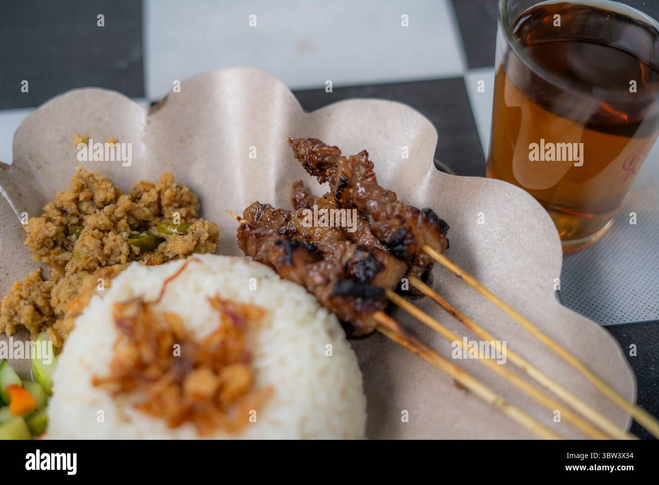 Indonesian Culinary Heritage. Maranggi Satay Stock Photo - Alamy