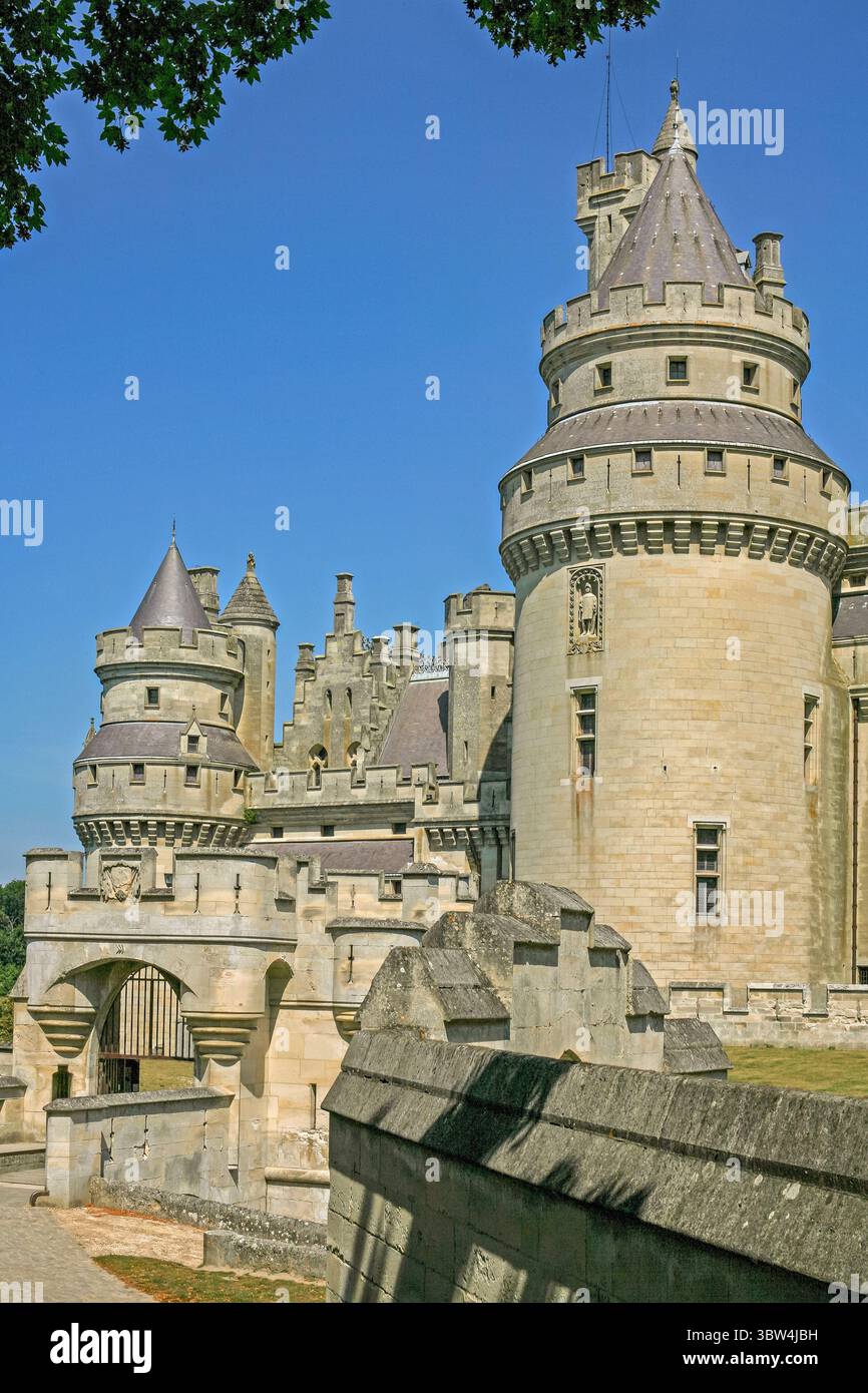 French Chateaux and Forts Stock Photo - Alamy