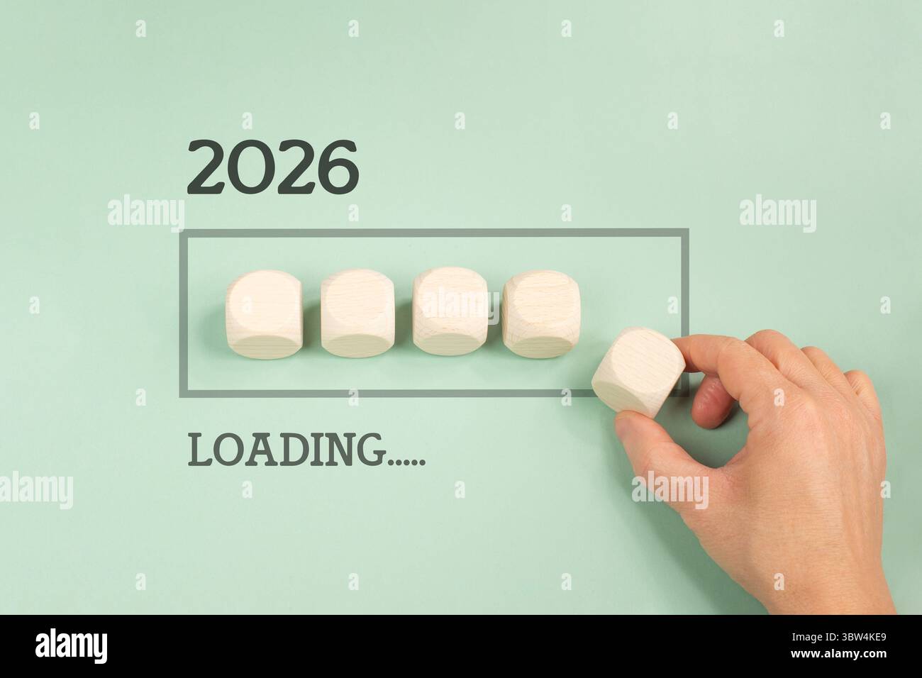 New Year 2026 Is Loading, Calendar Date, Goal, Plan And Action Concept ...