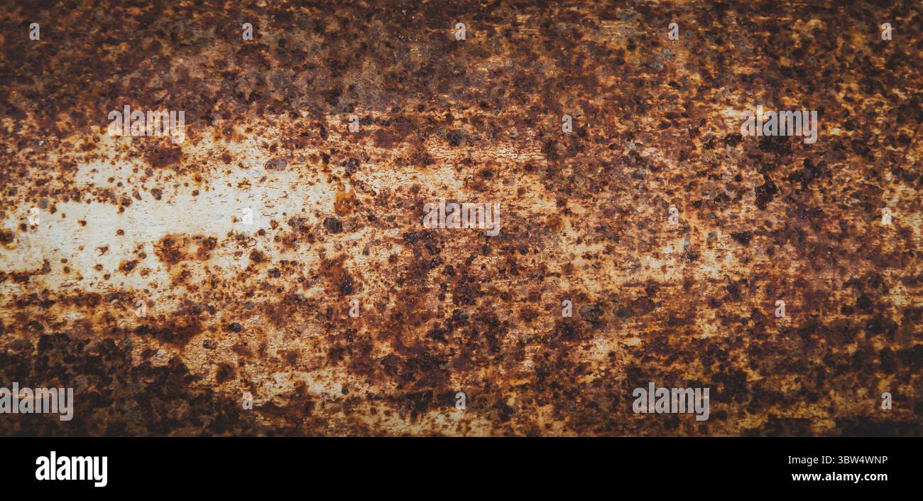 Rust on iron sheet, background and texture area for text Stock Photo ...