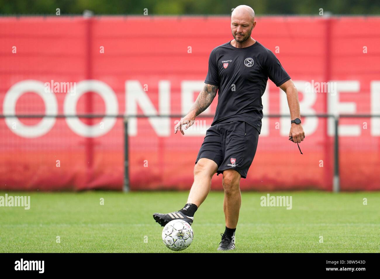 ALMERE, NETHERLANDS - JULY 16: Ass. coach Danny Schenkel of Almere City ...