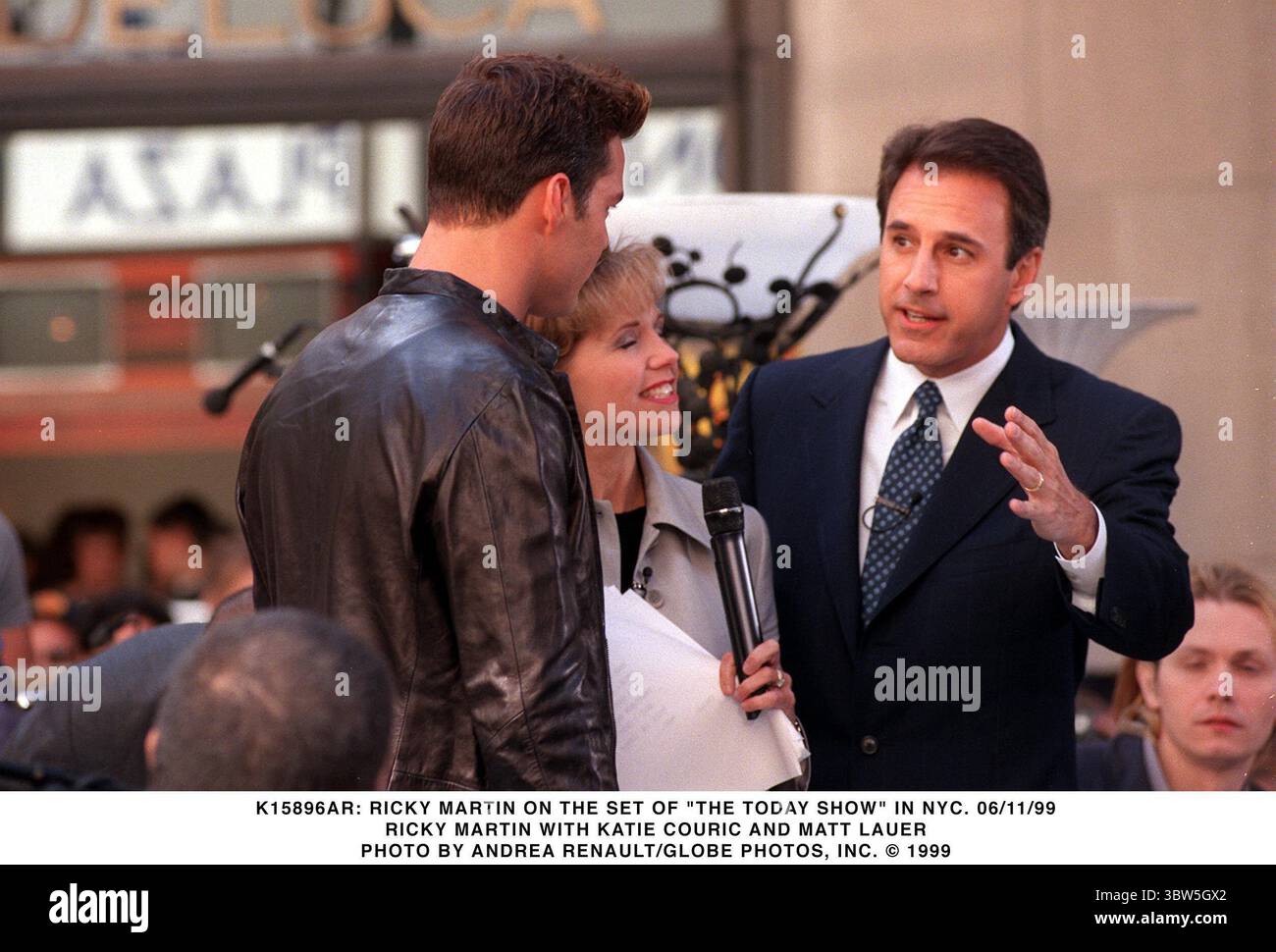 June 11, 1999 - K15896AR 06/11/99.RICKY MARTIN.ON THE SET OF ''THE ...