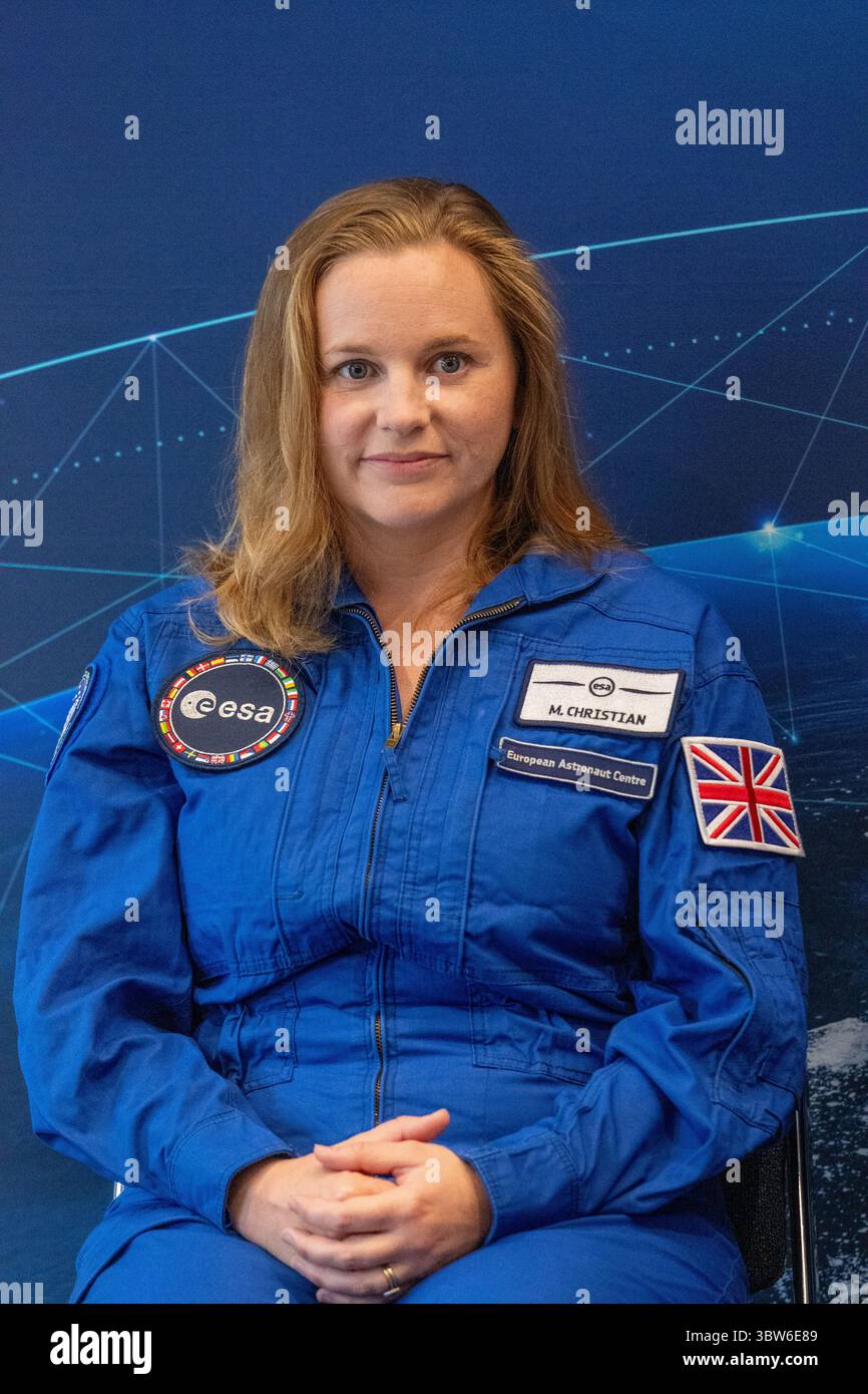 British astronaut DR Meganne Christian at UKSpace 2025. Manchester ...