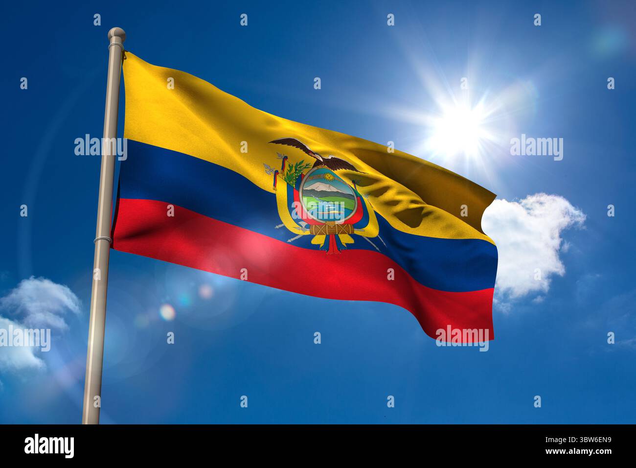 Ecuador official flag hi-res stock photography and images - Alamy