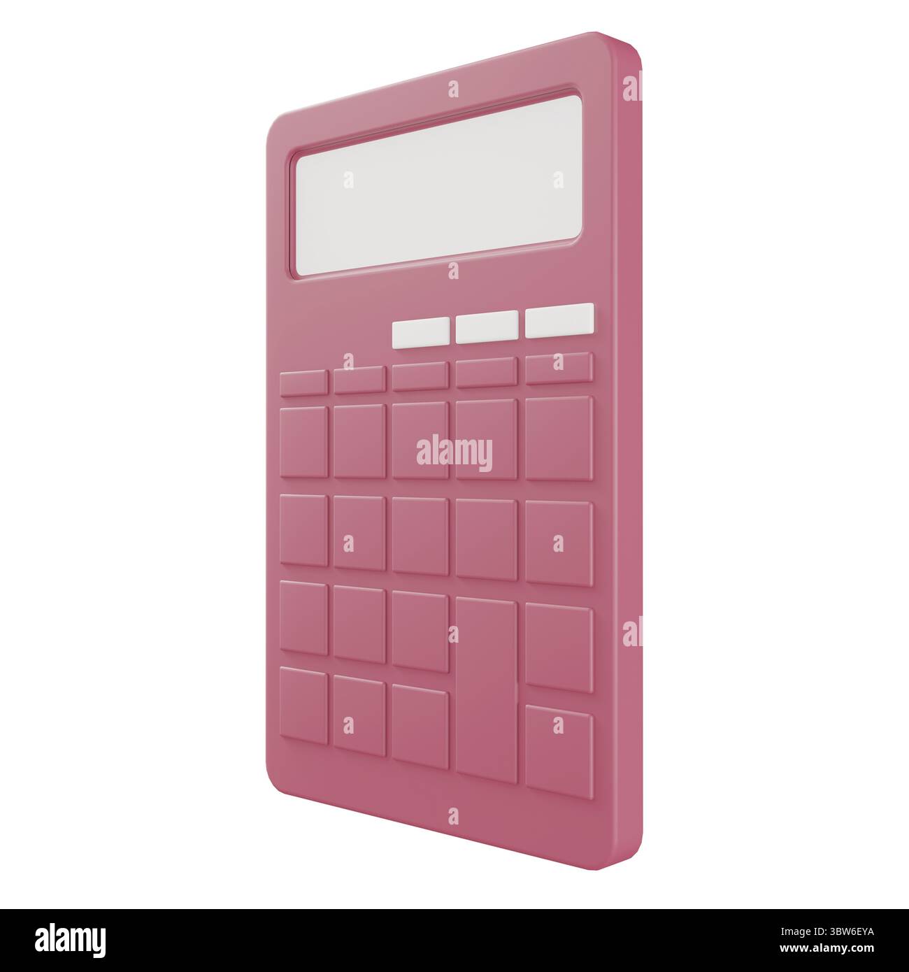 3d rendering calculator icons hi-res stock photography and images - Alamy