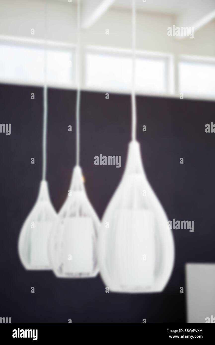 Stylish elegant pendant light hi-res stock photography and images - Alamy