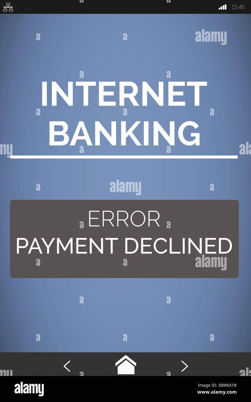 Banking error hi-res stock photography and images - Alamy