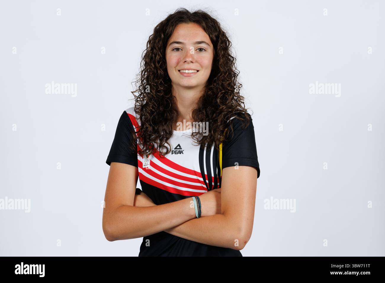 Louvain La Neuve, Belgium. 15th July, 2025. Veronica Tronche poses ...