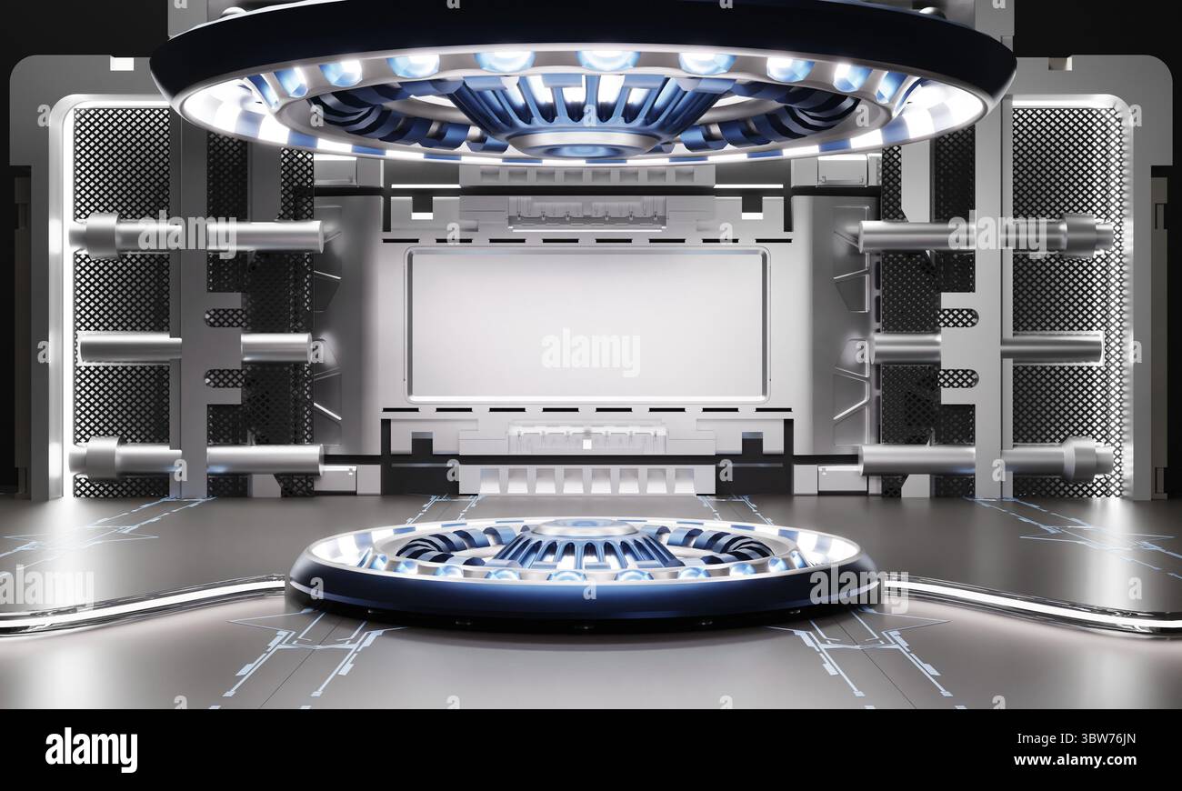Sci fi product podium hi-res stock photography and images - Alamy