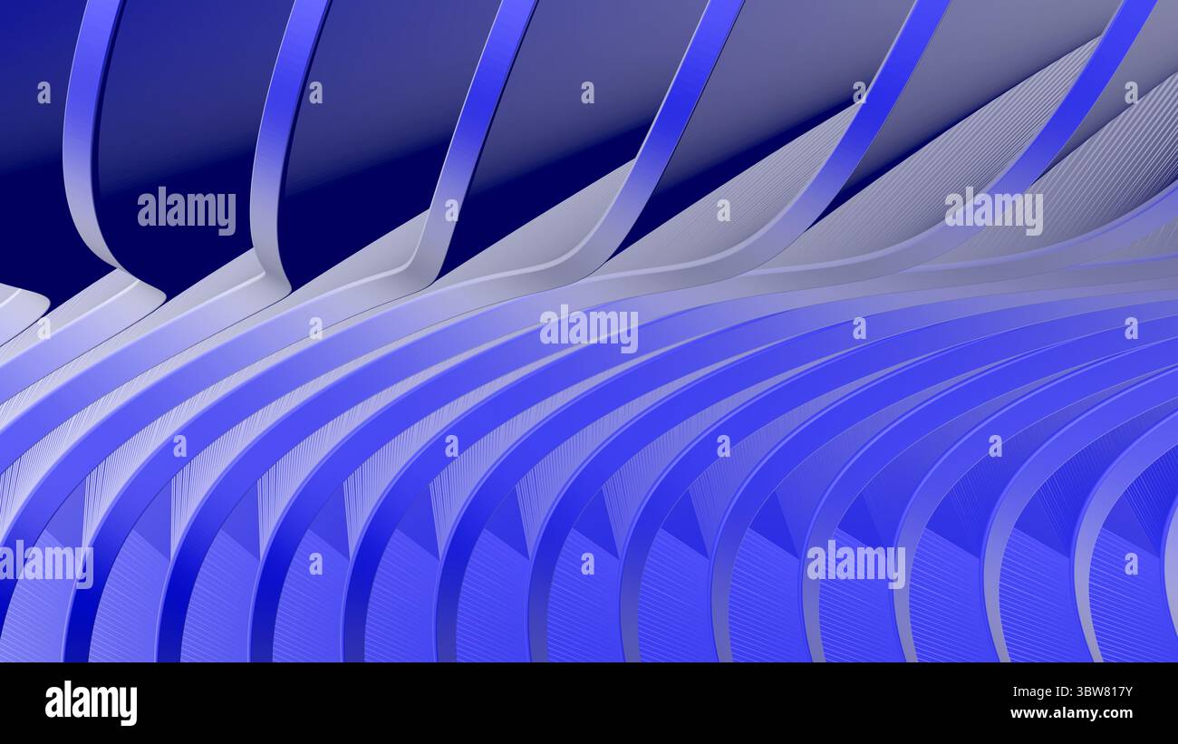 Illustration computer generated modern blue abstract background with ...