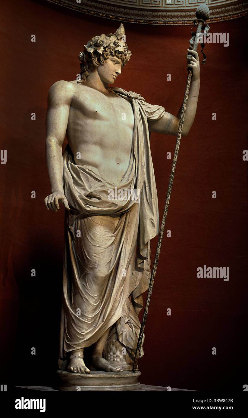 Antinous as Dionysus Vatican Museum, Rome, Roman , Italy, Italian ...