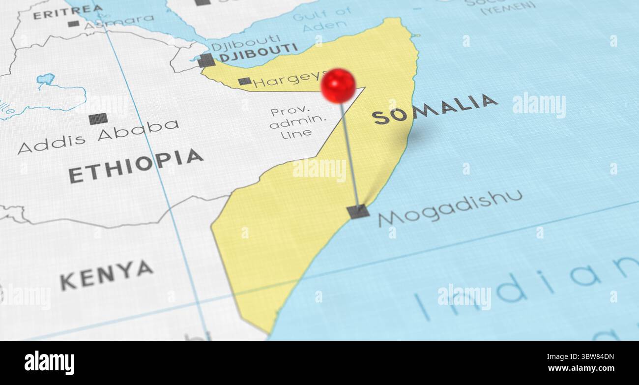 Map mogadishu somalia map mogadishu hi-res stock photography and images ...