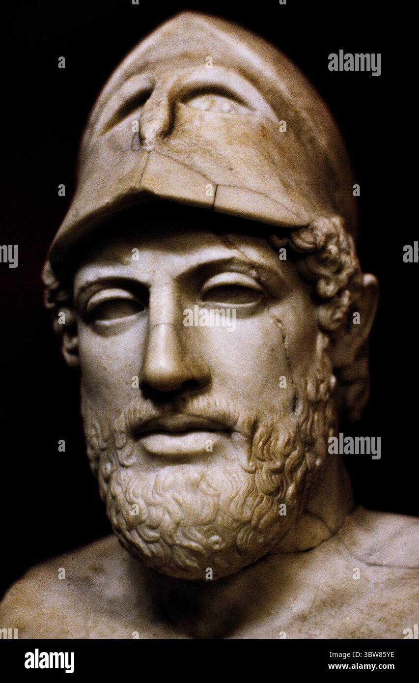 Pericles Perikles 495 429 BC statesman orator, and general of Athens in ...