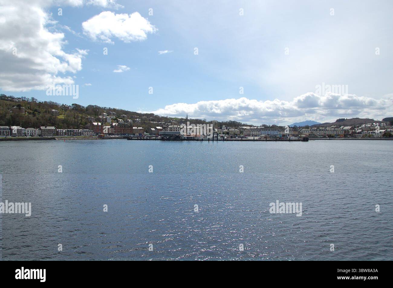 Scenic island scenes around Rothesay on the Isle of Bute featuring ...