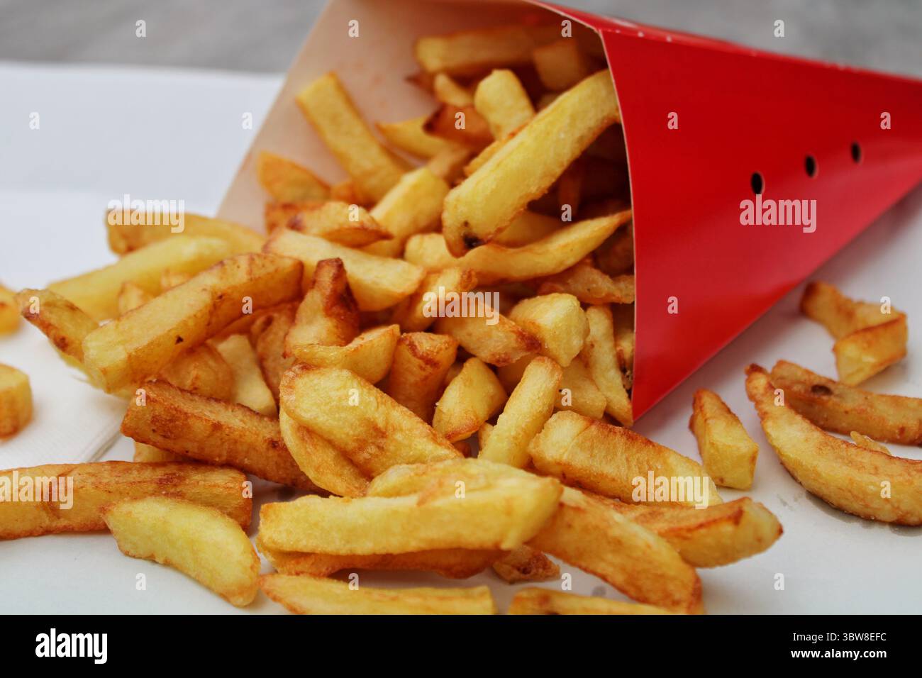Belgian frites hi-res stock photography and images - Alamy