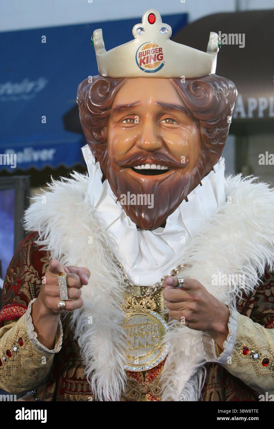 The burger king mascot hi-res stock photography and images - Alamy