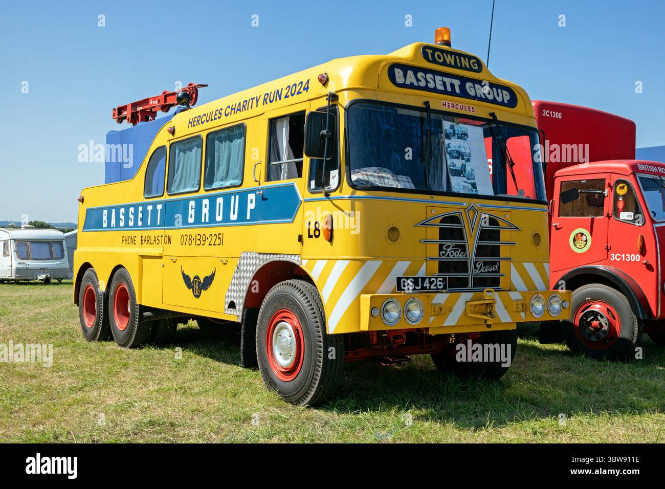 Foden DG6 recovery truck. Cheshire Steam Fair 2025 Stock Photo - Alamy