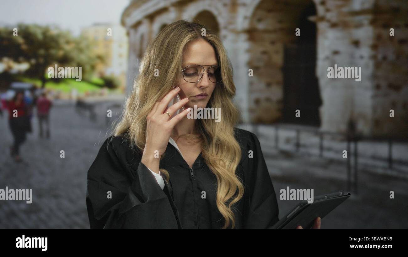 Woman judge outdoors near roman hi-res stock photography and images - Alamy
