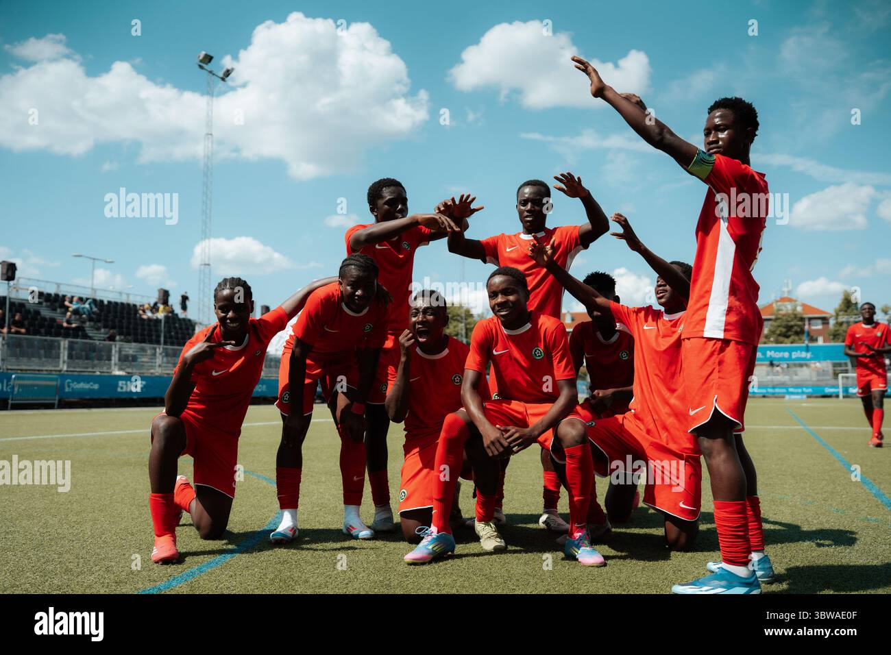 Gothenburg, Sweden, July 14th 2025 The Right to Dream (Ghana, U16) team ...