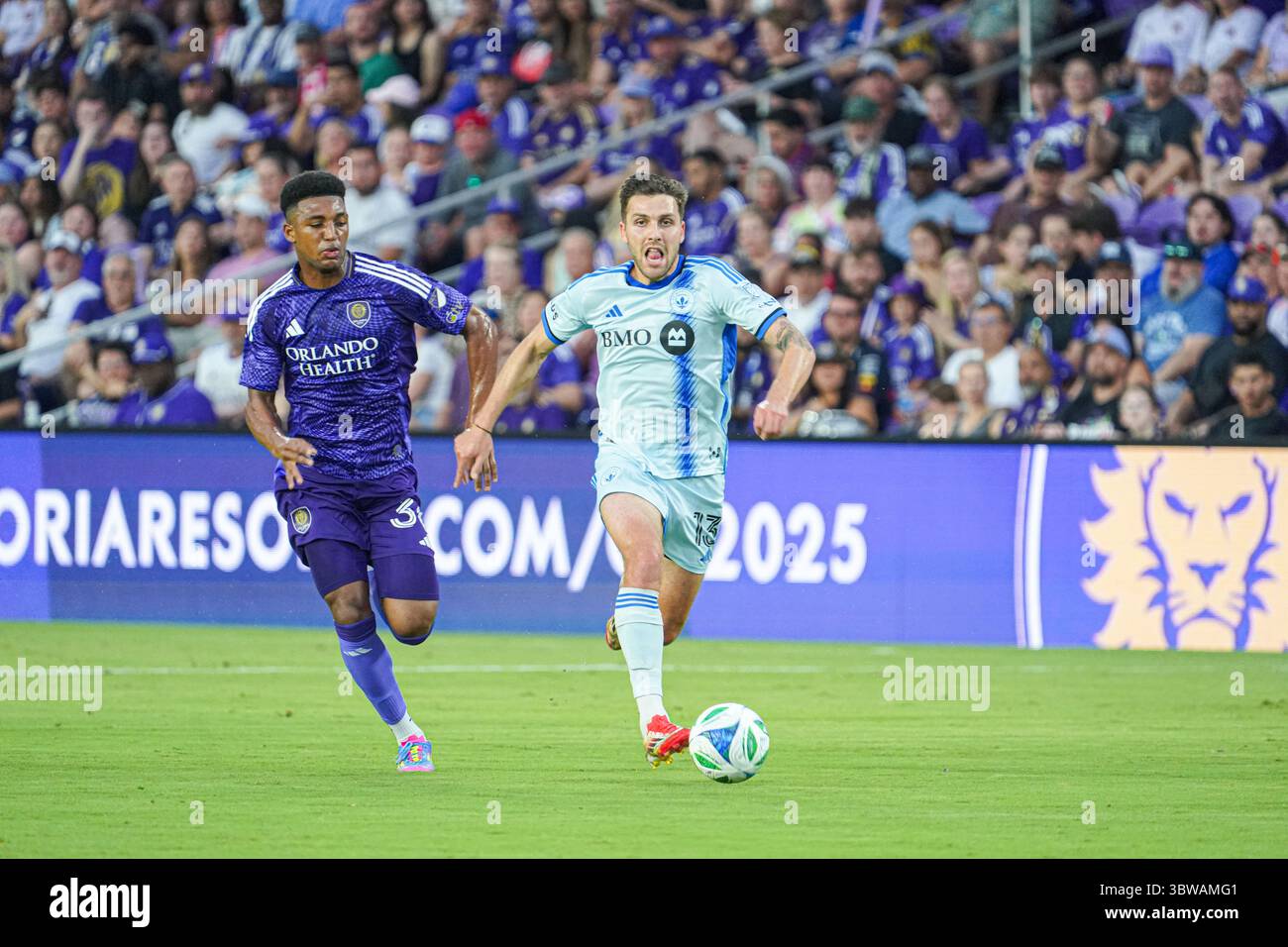 Orlando, Florida, USA, July 16, 2025, CF Montreal player Luca Petrasso ...