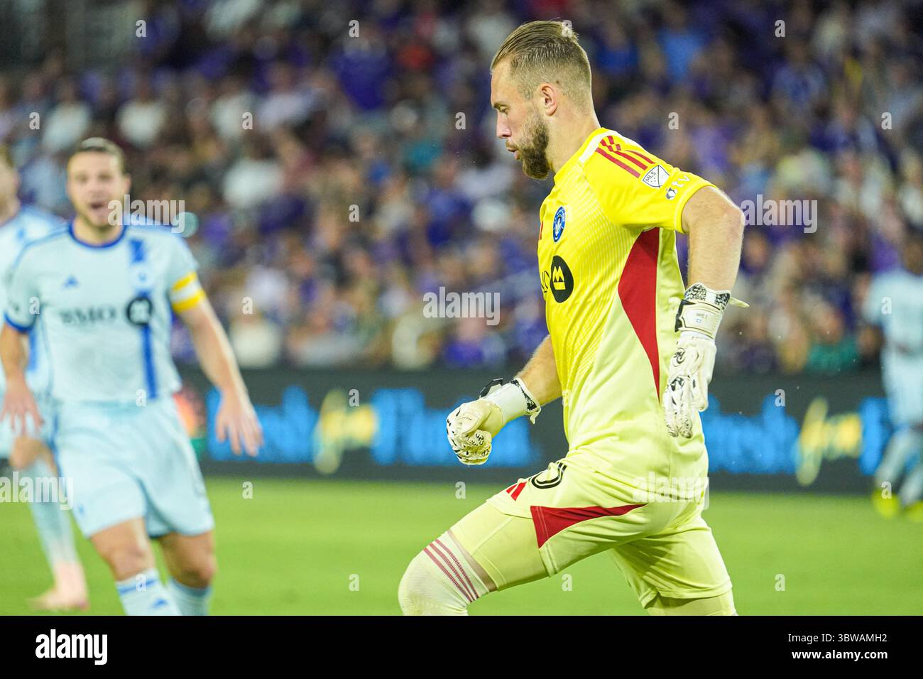 Orlando, Florida, USA, July 16, 2025, CF Montreal goalkeepr Jonathan ...