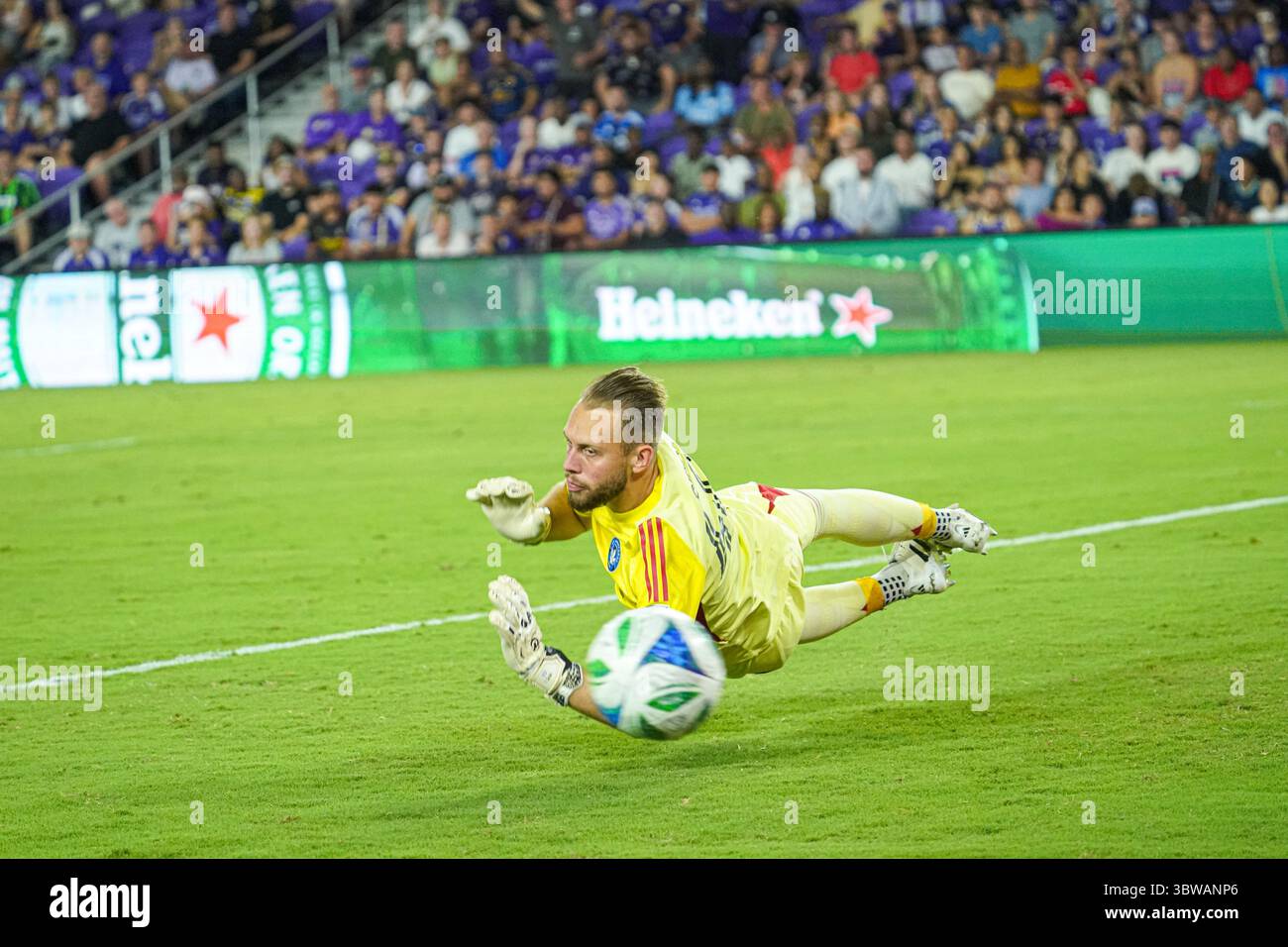 Orlando, Florida, USA, July 16, 2025, CF Montreal goalkeeper Jonathan ...