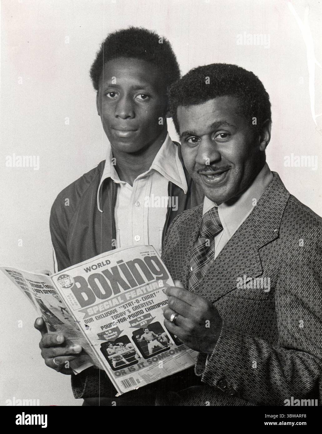 Emanuel steward thomas hearns hi-res stock photography and images - Alamy