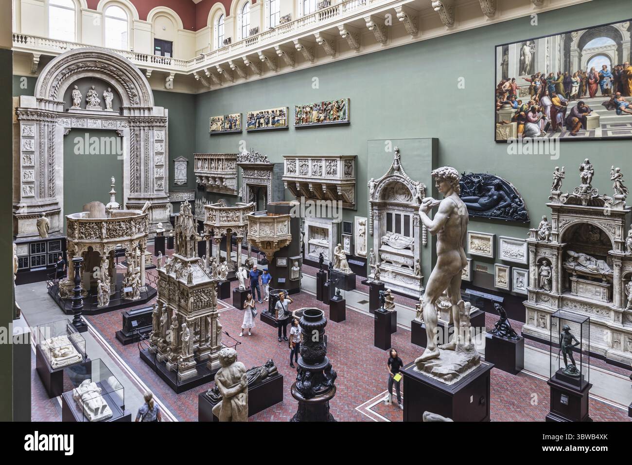 Inside the Victoria and Albert Museum, London, revealing a stunning ...